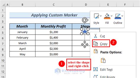 How To Change Marker Shape In Excel Graph Easy Methods