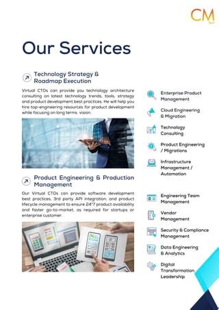 Hire Virtual CTO Services For Technology Strategy PDF