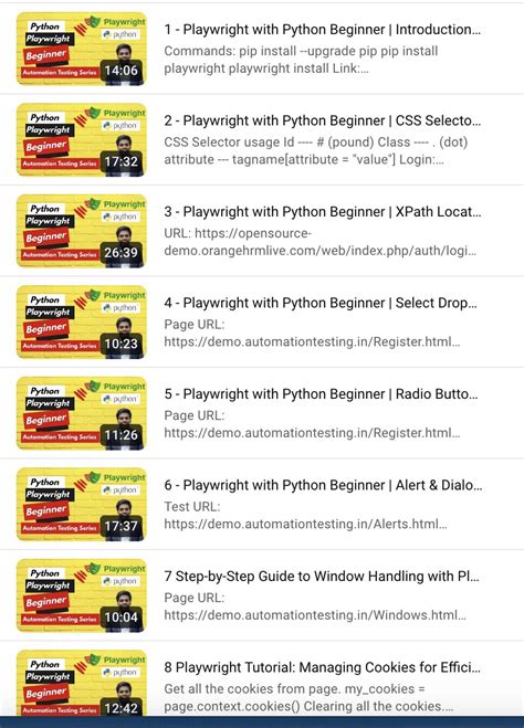 Playwright Python Automationtesting Sdet Qa Softwaretesting