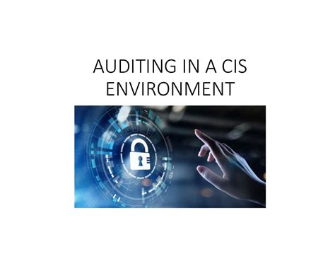 auditing in a cis environment auditing in a cis environment auditing in a cis environment is a