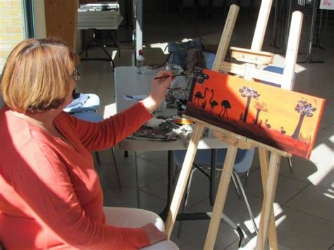Coudekerque Village première bougie pour latelier de peinture