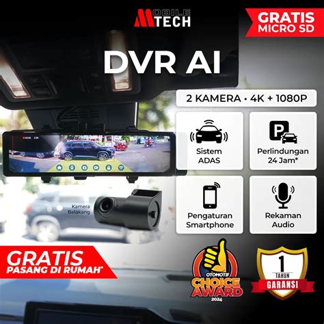 jual dashcam kamera mobil dvr ai mobiletech 11 26 inch shopee indonesia