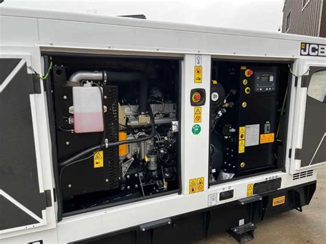 Jcb 100kva Silenced Diesel Generator Bellwood Rewinds