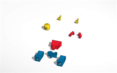 3d Design Lego Figure Tinkercad