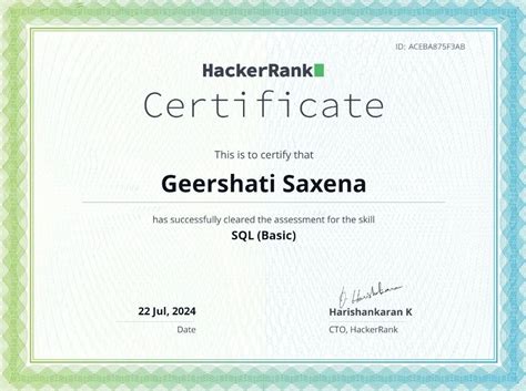 Geershati Saxena On Linkedin Im Happy To Share That Ive Obtained A