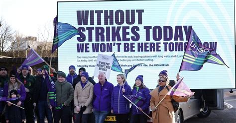 Nhs Strike Warning Expect Long Delays During Ambulance Service