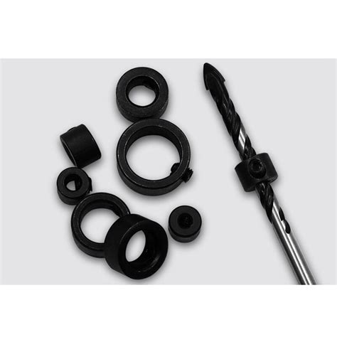 8pcs Drill Stop Bit Collar Set Drill Depth Stop Co Grandado
