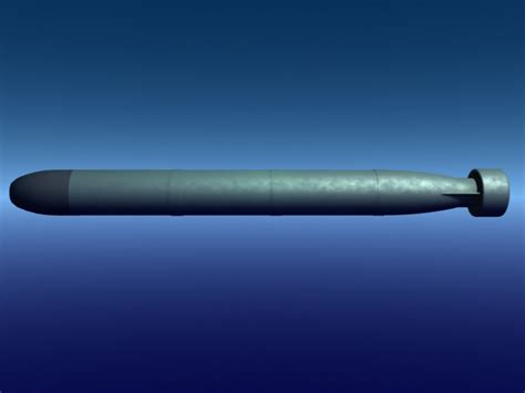 Mk 48 Torpedo 3d 3ds