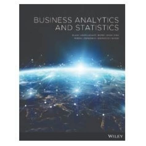 Business Analytics And Statistics Ebook School Locker