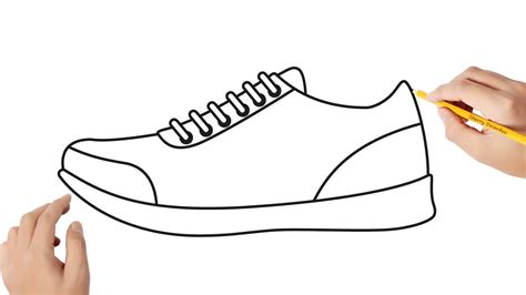 Como Desenhar Um Esporte Sapatos Youtube