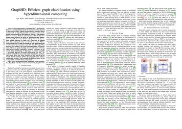 GraphHD Efficient Graph Classification Using Hyperdimensional