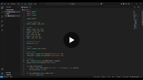 Python Gamedevelopment Codingprojects Atharva Borade