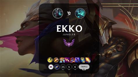 Ekko Jungle Vs Hecarim KR Master Patch YouTube