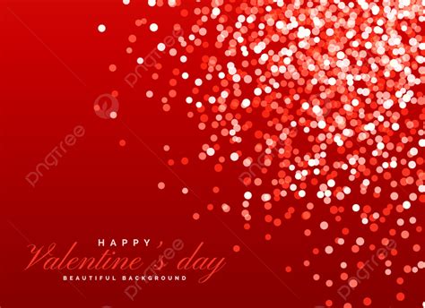 발렌타인 Rsquo에 대한 빨간색 반짝이 Bokeh 배경 조명 효과 템플릿 Psd 다운로드 디자인 자료 다운로드