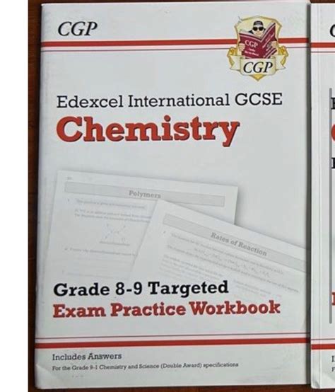 Cgp Edexcel Igcse Grade 8 9 Chemistry Exam Practice Workbook 興趣及遊戲 書本 And 文具 教科書 Carousell