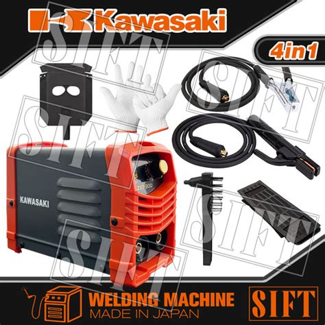 Kawasaki Arc 4in1 Mini Inverter Welding Machine 300a Gasless Mini Mtm