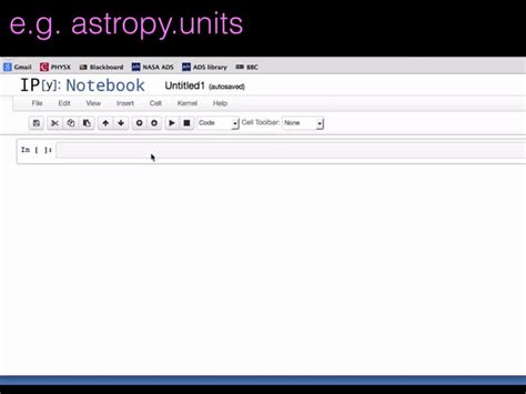 Python In Astronomy Ppt