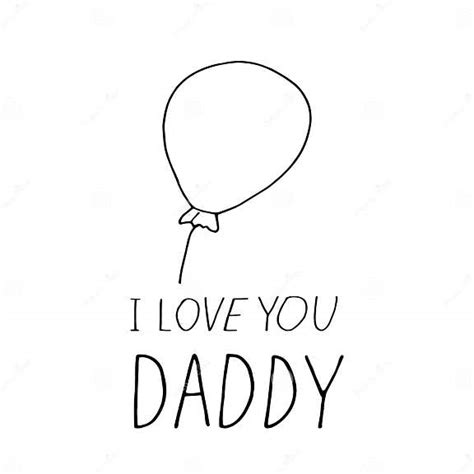 Globo Y Letras Te Quiero Papi Estilo De Garabato Dibujado A Mano
