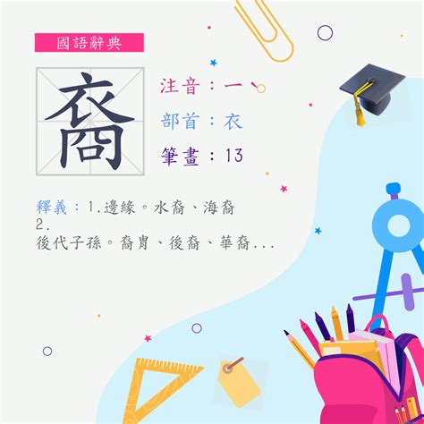 字 裔 注音 ㄧˋ 部首 衣 國語辭典