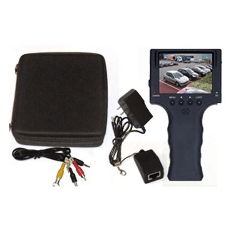 TFT LCD Test CCTV Service Monitors Rugged Cams