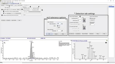 Procedure For Generating A Processing Method A Selection Of Lc Ms
