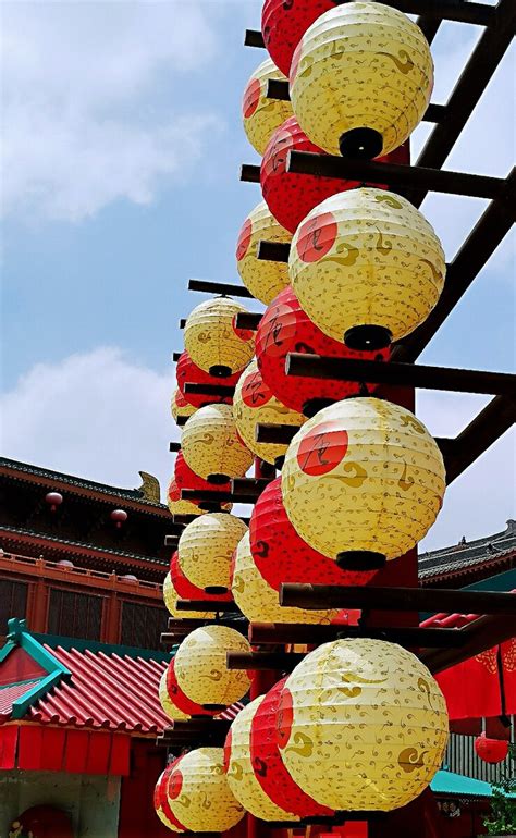 唐朝手提灯笼 手提灯笼 大山谷图库