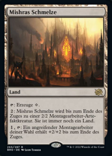 Mishras Foundry · The Brothers War Bro 265 · Scryfall Magic The
