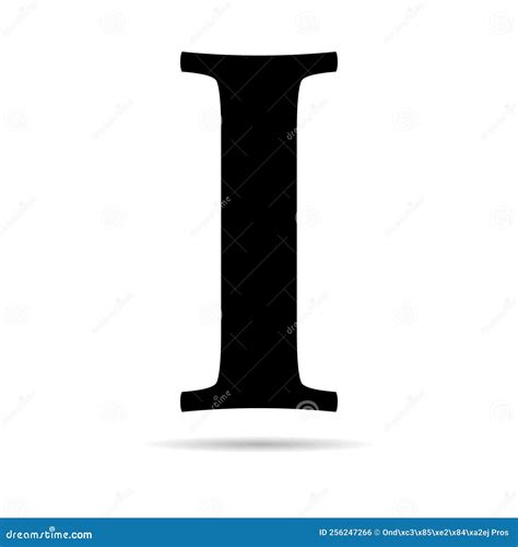 Roman Numeral Number Icon Letter Typography Style Sign Mathematics