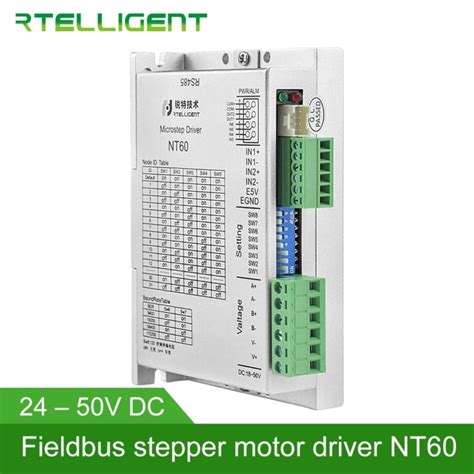Rtelligent 2 3 Fázisú Nema 23 24 Nt60 485 Stepper Motor Driver Rs485