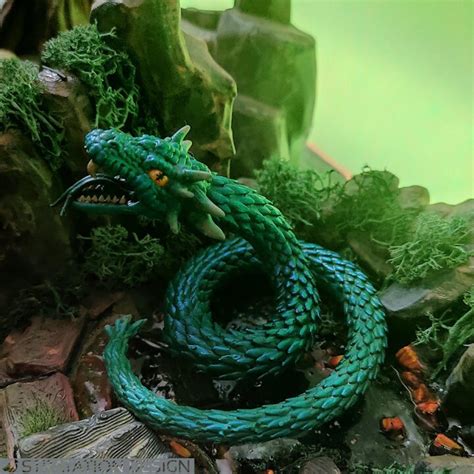 Basilisk DnD 5e Pathfinder Harry Potter Chamber Of Etsy