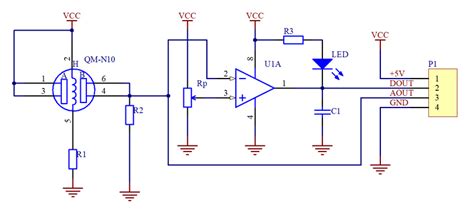 Mq2 Gas Sensor Circuit Diagram