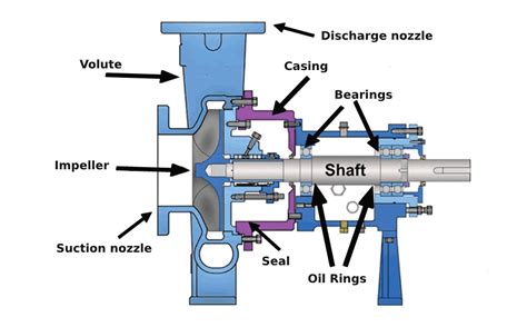 Horizontal Centrifugal Pump Diagram