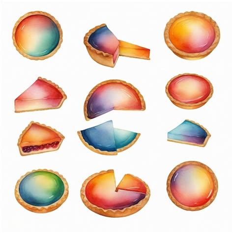 A Collection Of Different Colored Glass Items With Different Colors