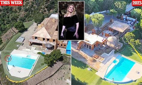 Pictured Adele Rebuilds The 58m Beverly Hills Mansion She Purchased