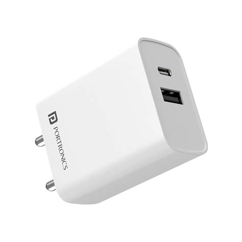 Portronics Adapto 70 Multiport Charging Adapter White Price Buy