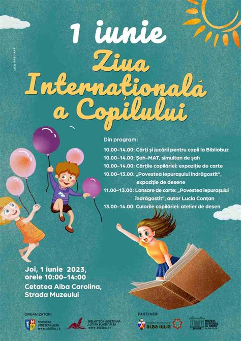 Ziua Internațională a Copilului sărbătorită de Biblioteca Județeană