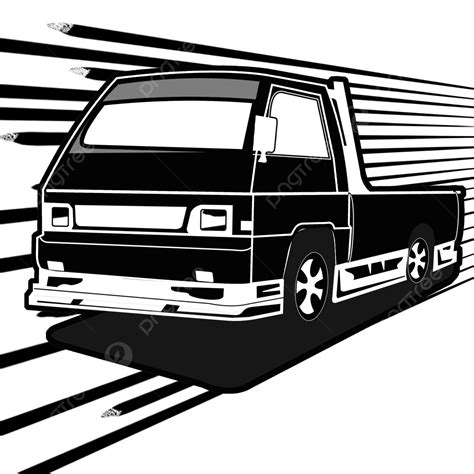 L300 Black Speed Vector Sketch L300 Car Sport Car Speed Png