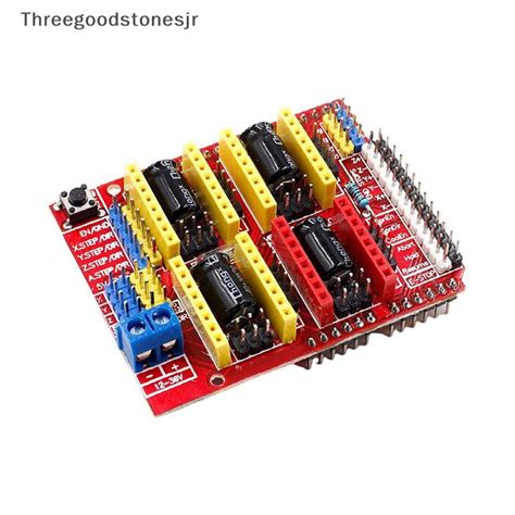 Tgst เครื่องแกะสลัก Cnc V3 ใหม่ เครื่องพิมพ์ 3d A4988 บอร์ดขยายไดรเวอร์สําหรับ Arduino Jr