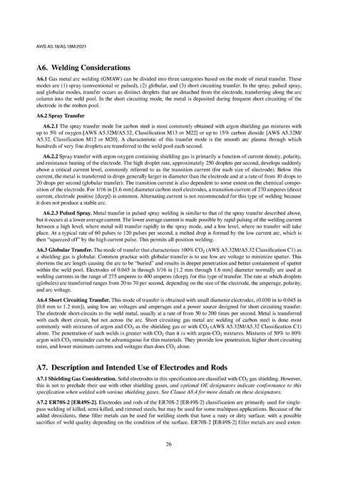 Aws A5 18 A5 18m 2021 Pdf