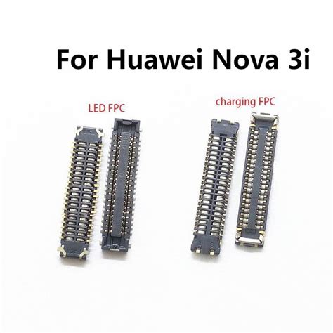 1x Lcd Display Fpc Connector Plug Motherboard Pin Usb Charging Flex Fpc Pin For Huawei Nova 3i