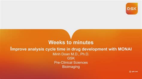 Weeks To Minutes Improve Analysis Cycle Time In Drug Development With Monai Label Gtc 24 2024