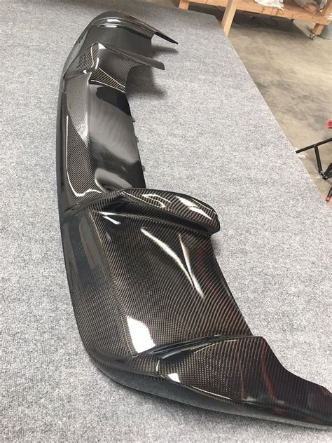 97 04 Chevy Corvette C5 Z Design Carbon Fiber Rear Bumper Diffuser Body