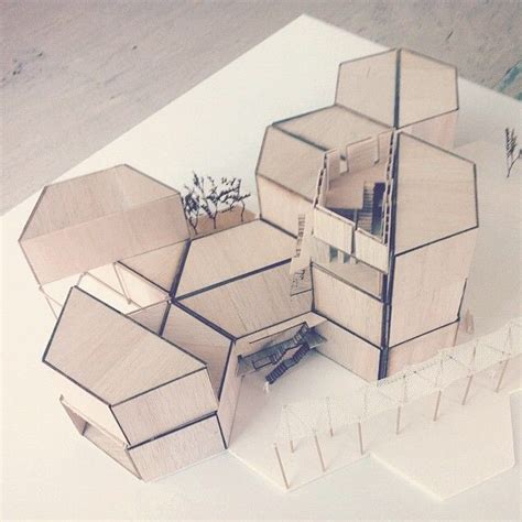 Iarchitectures On Instagram “{ Hexagons } Spatial Modeling
