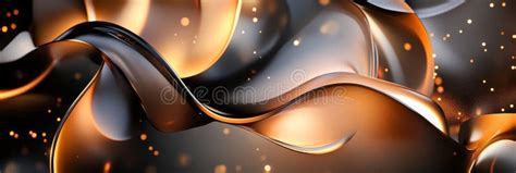 Smooth Gradients With Fluid 3d Shifts Merging Depth And Curvature To Produce Bright Glowing