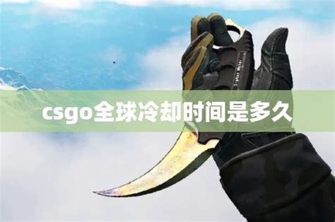 Csgo全球冷却时间是多久 Cs2知识库 Csgo攻略基地