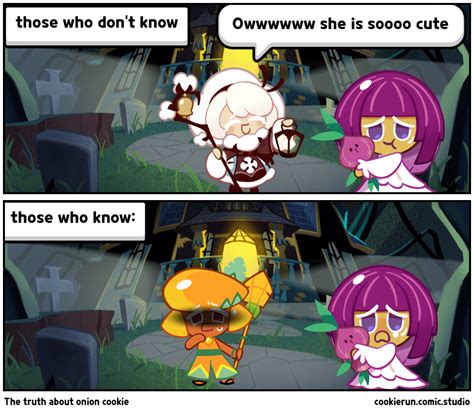 The Truth About Onion Cookie Comic Studio