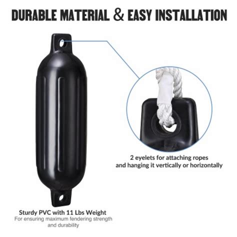 Yescom Inflatable Boat Fender Marine Bumper Dock Yacht Protection 65