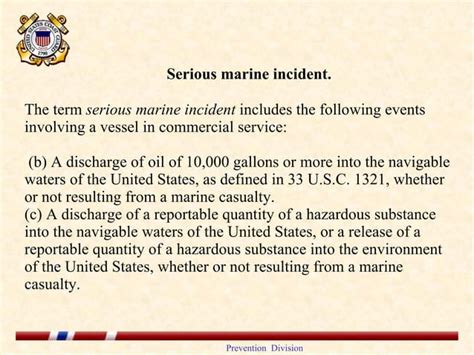 Uscg Uninspected Passenger Vessel Initiative Ppt