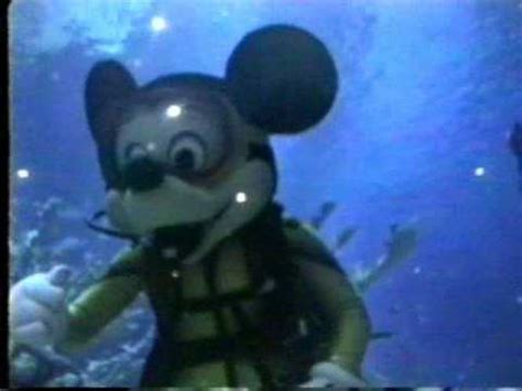 Mickey Mouse Scuba Diving At Epcot In Walt Disney World YouTube