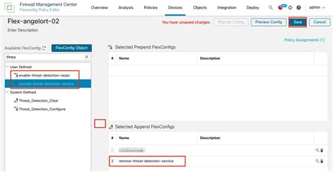 configure threat detection for remote access vpn services on secure